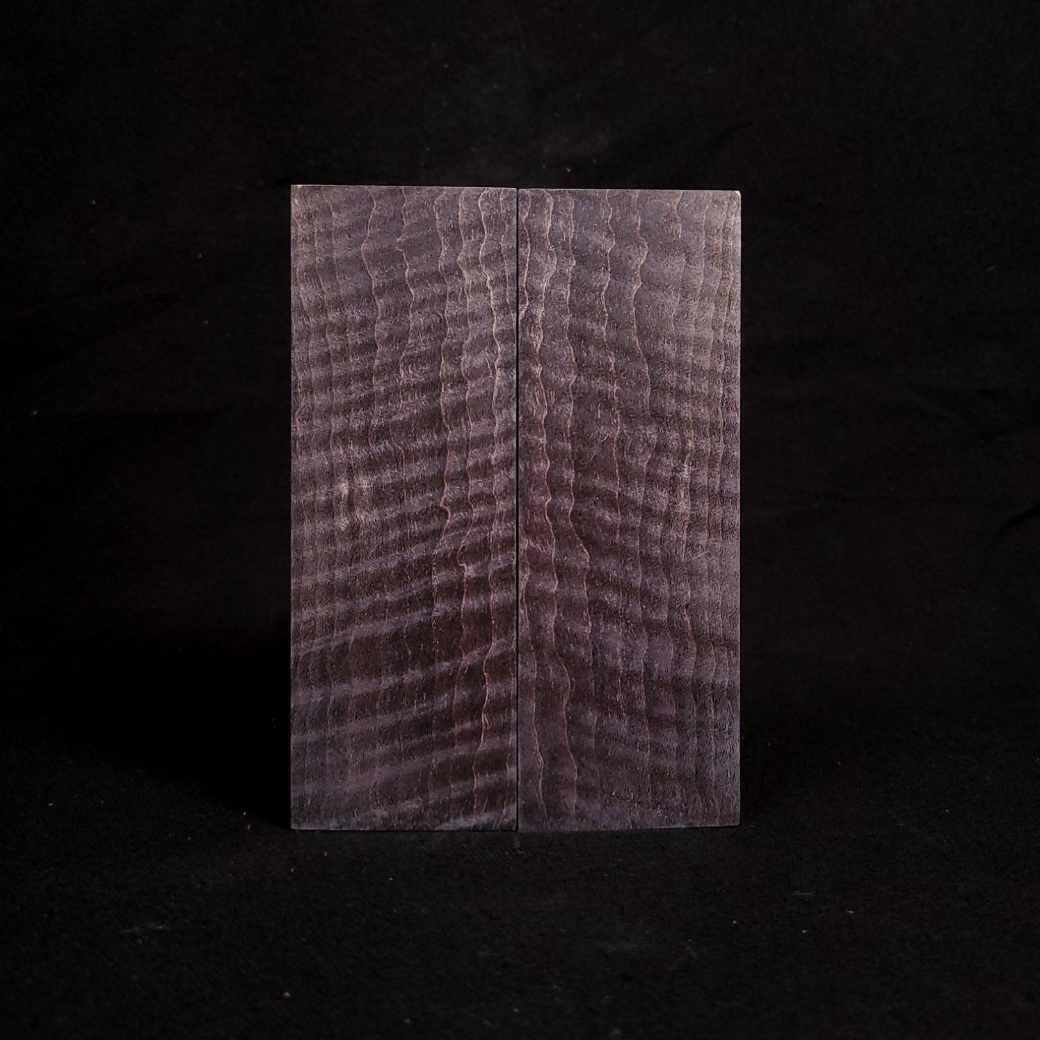 #2000 - Sinister Dyed Curly Maple - RockSolid Scales – Grip-Tec™