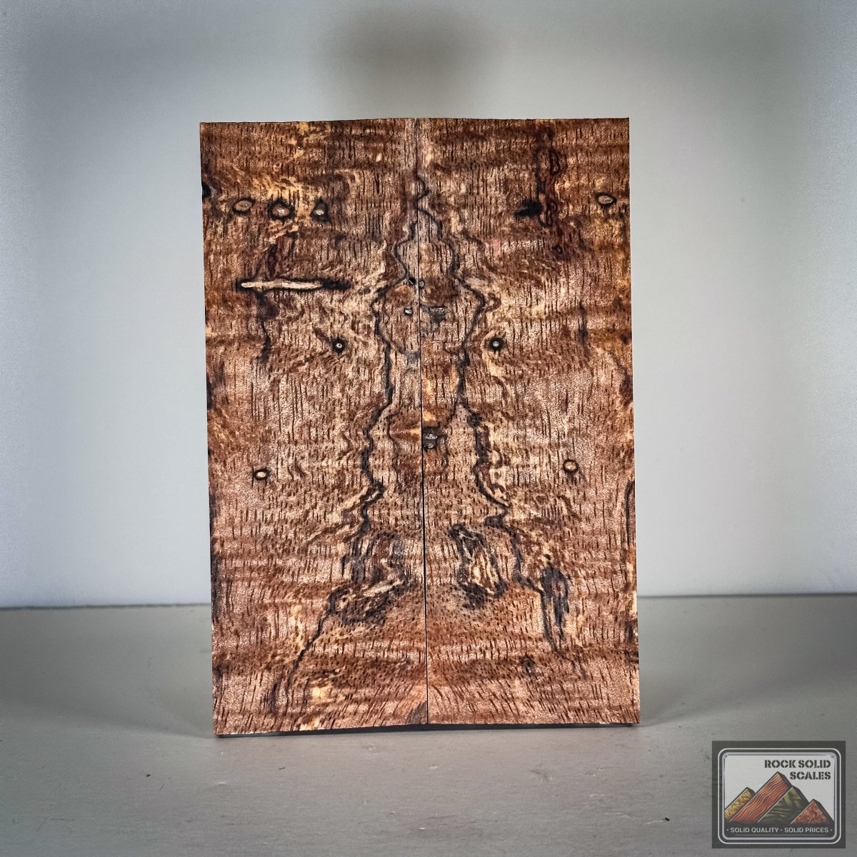 #2837 - Curly Spalted Mango - RockSolid Scales – Grip-Tec™ Composites