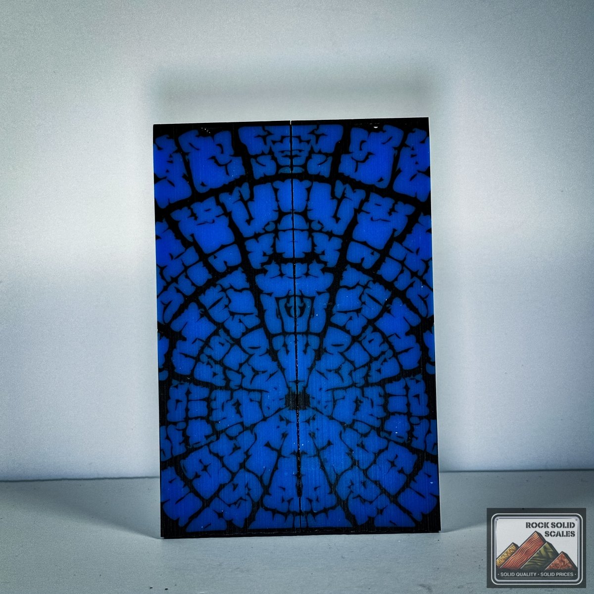3D FauxTusk™ Mammoth Tusk- Blue - RockSolid Scales – Grip-Tec™